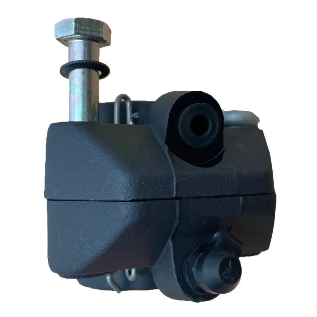 Braktec Two Pot Brake Calliper Black – AG Bikes