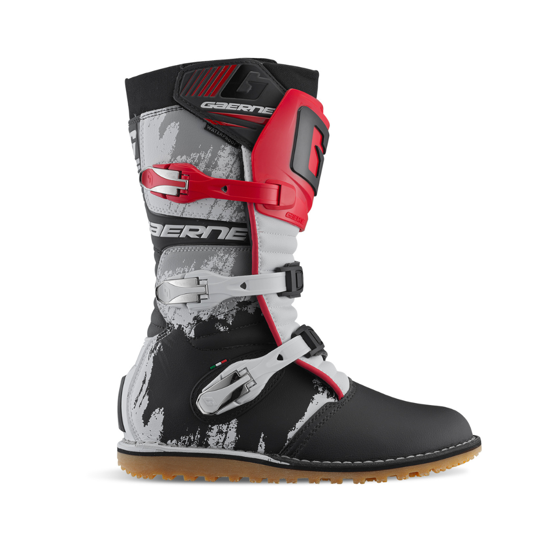 Gaerne Balance Classic Trials Boots Red/Black – AG Bikes
