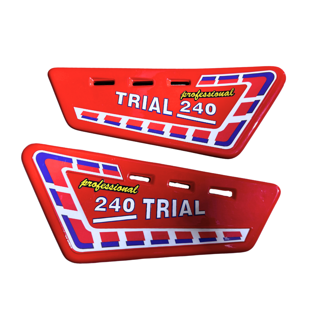 *Refurbished* Fantic 240 Side Panel Pair with Decals – AG Bikes